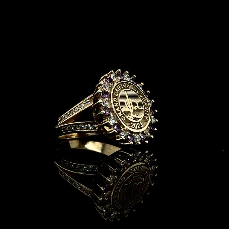 College Ring, University Ring, Graduation Gift, Graduation Ring, Woman ...