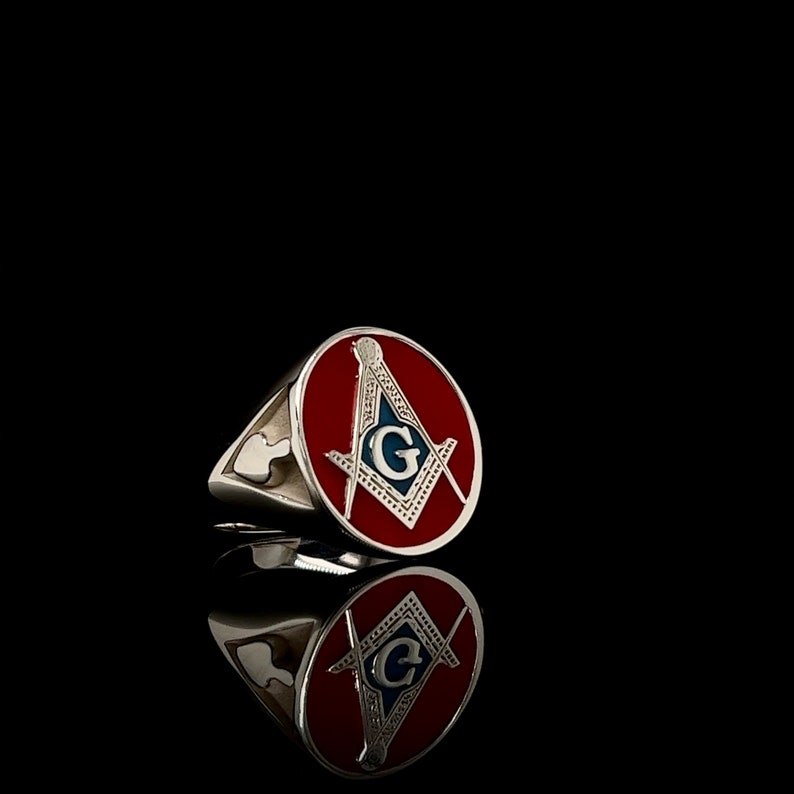 Masonic Ringe, Emaille Ring, Gold Mason Ringe, Freimaurer Ring ...