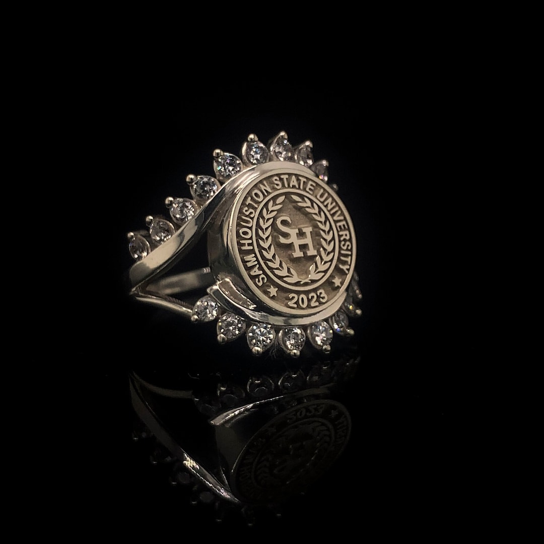 College Ring, University Ring, Graduation Gift, Graduation Ring, Woman ...