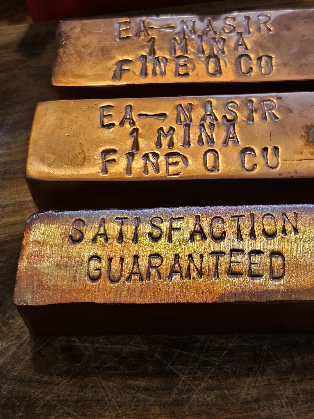 Ea-nasir's Fine Quality Copper 1 Mina Ingot - Etsy