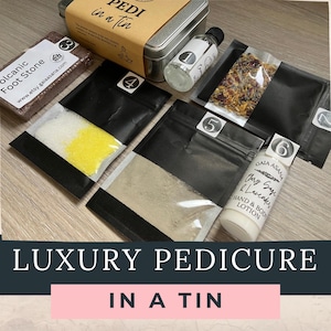 Foot Spa Gift Set Pedicure Kit Foot Soak Scrub Mask Pumice Stone ...