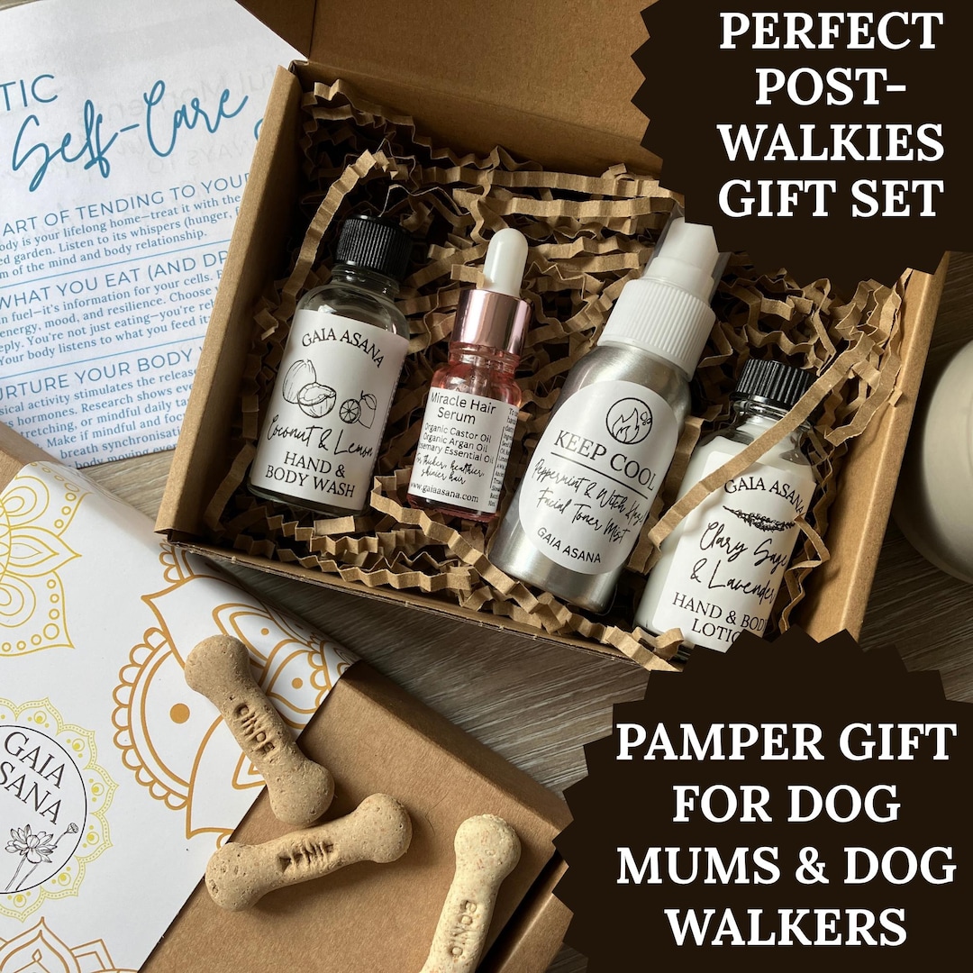 Pampering Gift for Dog Mom Self Care Set for Dog Walker Thank You Gift ...