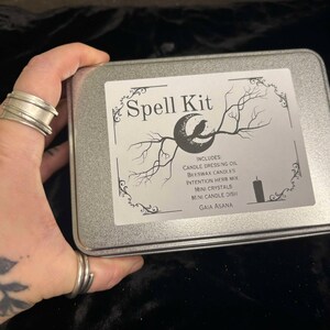 Protection Spell Kit for Wiccan Pagan Witchcraft Ritual Kit With Spell ...