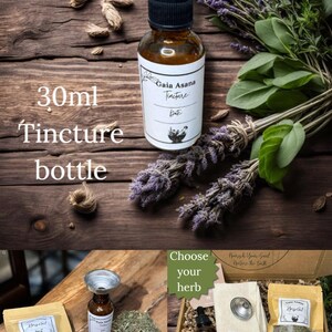 DIY Herbal Tincture Kit Remedy Kit for Beginners Herbalism Natural ...