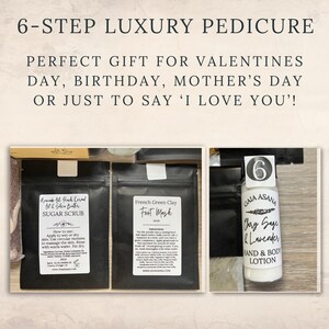 Foot Spa Gift Set Pedicure Kit Foot Soak Scrub Mask Pumice Stone ...