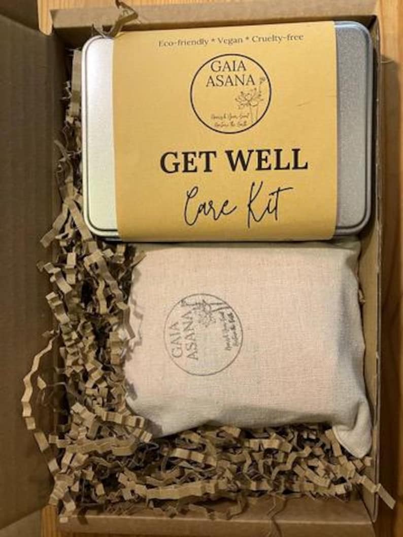 Under the Weather Care Package Gift Get Well Soon Kit Winter Selfcare ...