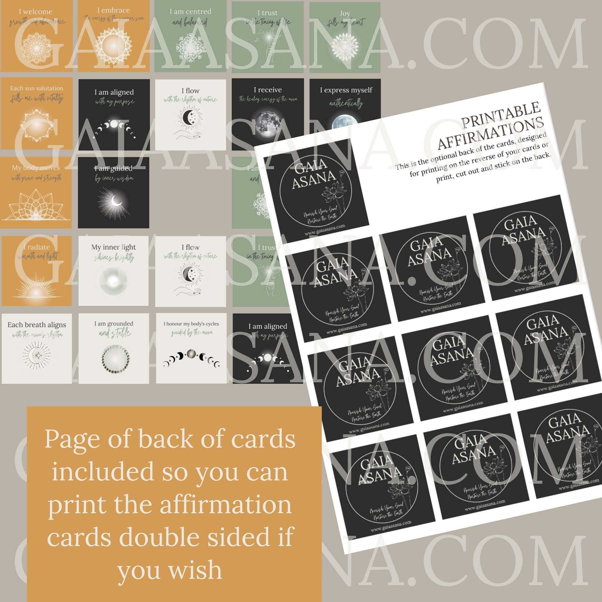 Summer Yoga Workshop Digital Download Yoga Sequence Cards Deck Yoga ...