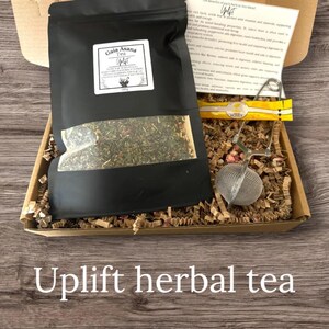 Herbal Tea Gift Box Herbalism Natural Herb Blend Holistic Self Care ...