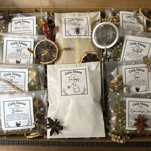Tea Lover Gift Tea Tasting Set Herbal Tea Variety Pack Xmas Day Gift ...