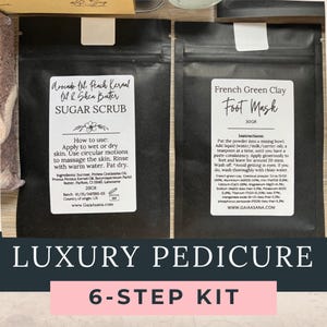 Foot Spa Gift Set Pedicure Kit Foot Soak Scrub Mask Pumice Stone ...