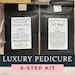 Foot Spa Gift Set Pedicure Kit Foot Soak Scrub Mask Pumice Stone ...