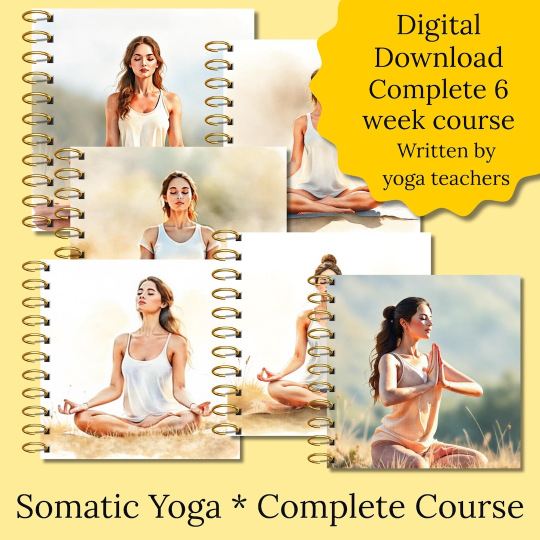 Yoga Teacher Class Complete Somatic Yoga Digital Download Practise Cards Yoga Lesson Plans Yoga ...