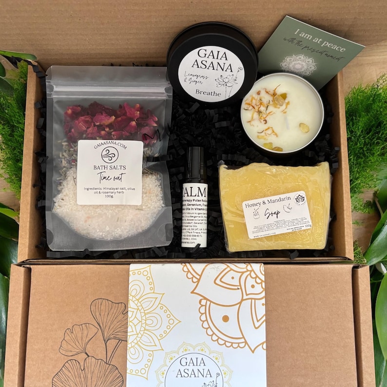 Me Time Gift Box Thinking of You Gift Mindfulness Gift Box Eco Gift ...