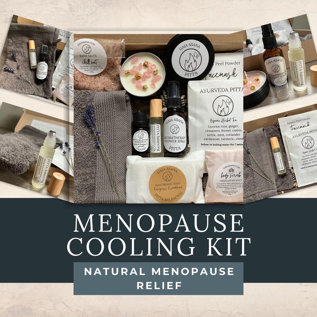 Menopause Gift Box Menopause Care Pack Menopause Gift Set Perimenopause Kit Menopause Kit for ...