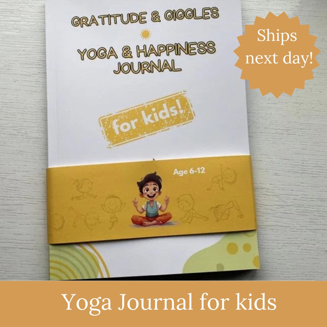 Yoga Kids Book Gratitude Journal Kids Gratitude Activities Yoga Poses ...