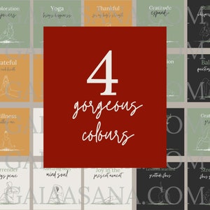 Autumn Yoga Workshop Digital Download Yoga Sequence Cards Deck Yoga ...