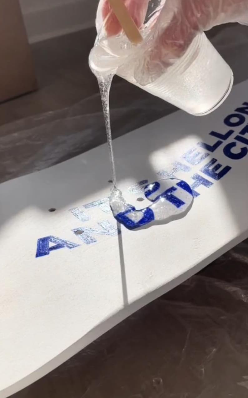 Custom Hand-painted Personalized Skateboard Deck Art Wall Art or ...