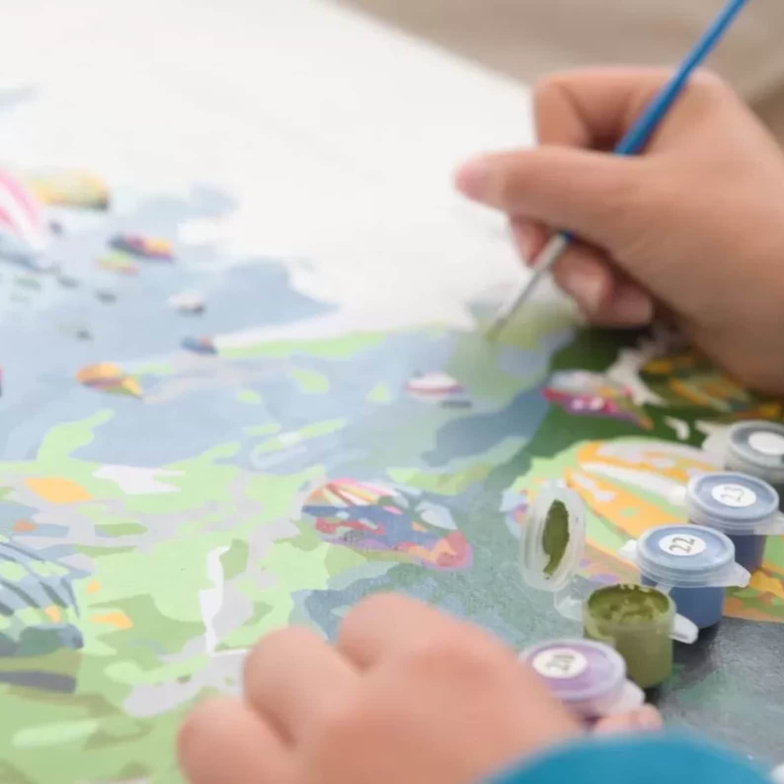 Portrait Luffy Number Painting Kit Acrylic Painting Kit Home Decorating ...