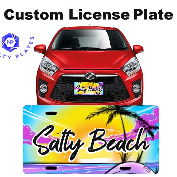 Salt Life License Plate - Etsy