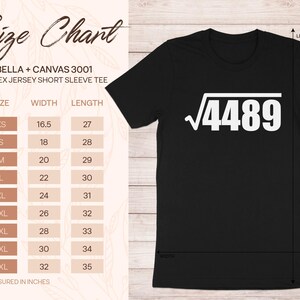 Funny Square Root 4489 Meme Shirt, Maths T-shirt, Math Teacher Gift Tee ...