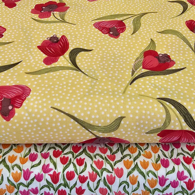 Fabric Tulips - Etsy