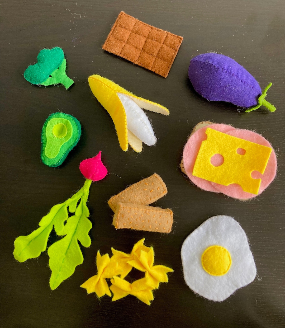 Felt Food, Pretend Play, Play Food for Kids, Accessories for Play ...