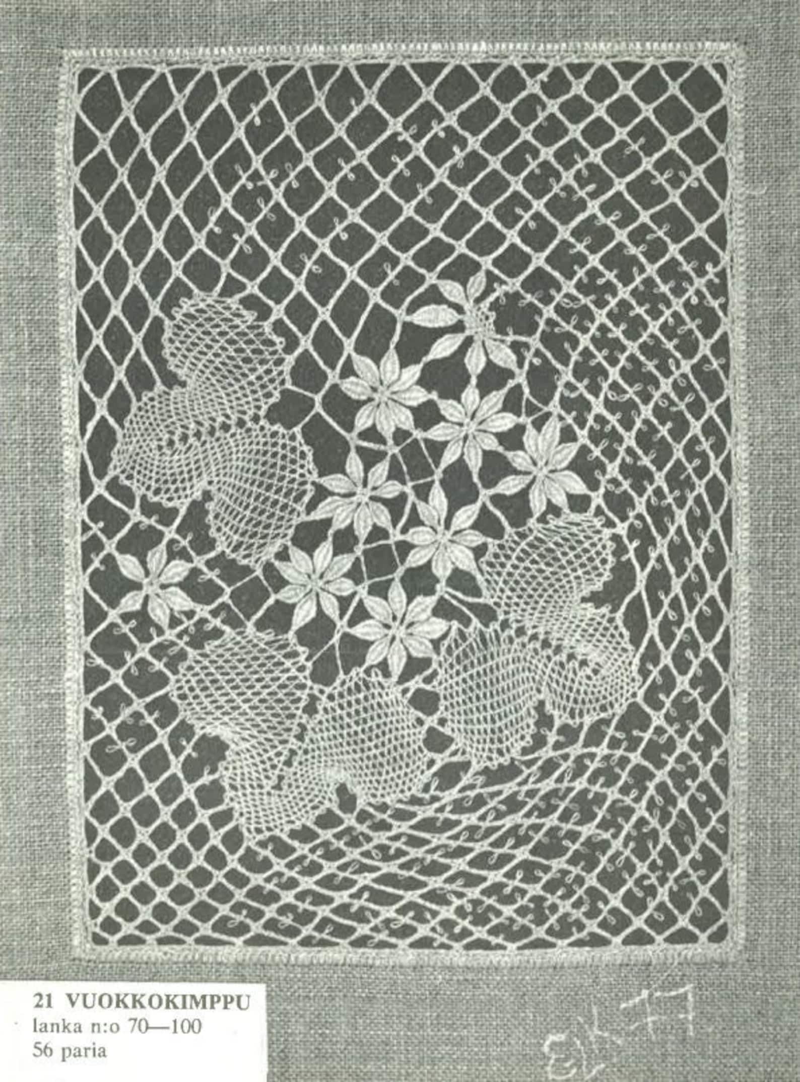 Bobbin Lace Pricking - Etsy