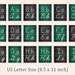 Chalkboard Cursive Alphabet Posters: Classroom Printable (PDF) - Etsy