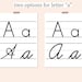 Printable Cursive Alphabet Cards: Classroom Poster (PDF Download) - Etsy