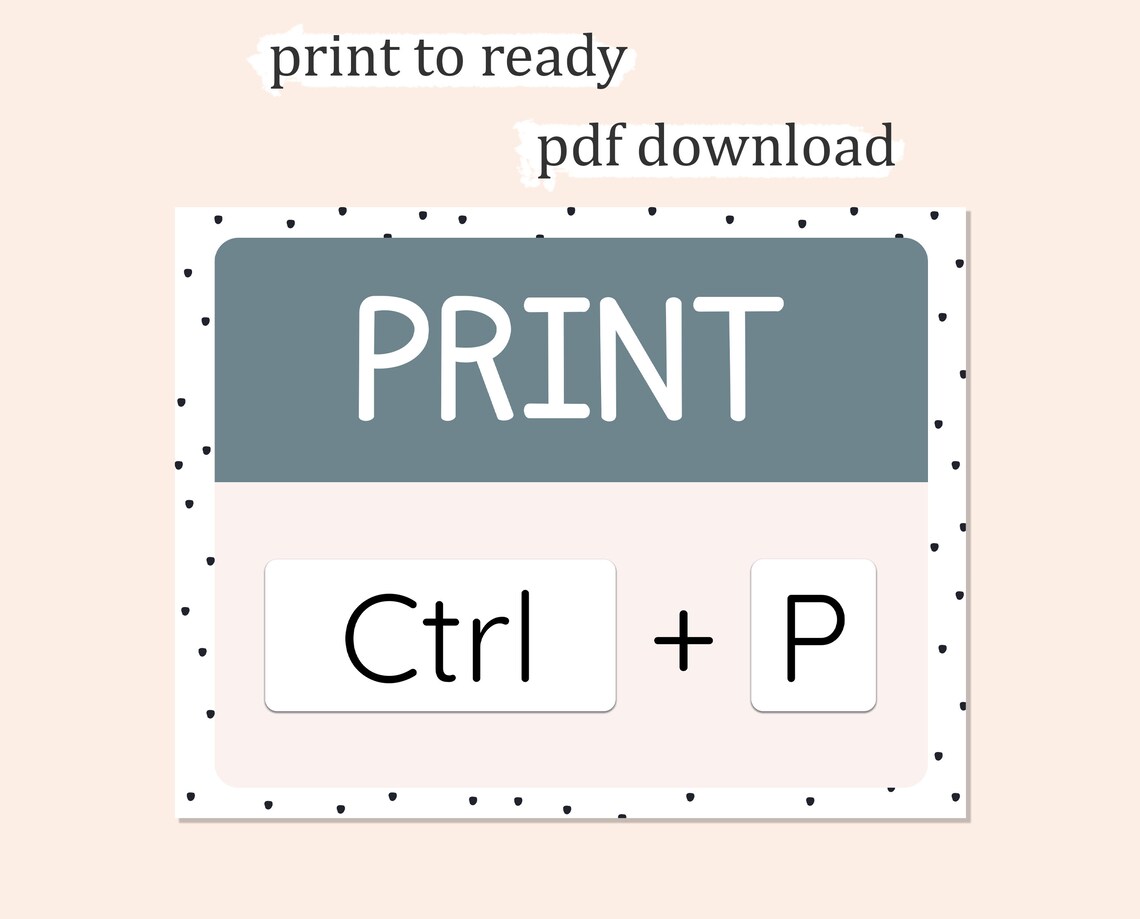 Computer Keyboard Shortcut Posters, Editable Computer Lab Posters ...