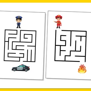 Printable Mazes for Kids: Fun Activity Pages (digital Download) - Etsy