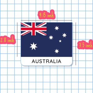 Oceaniai Countries Flags Flashcards, Australia Countries Flags ...