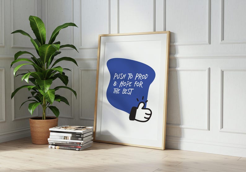 Fun Developer Poster, Nerdy Computer Science Office Decor, Programming ...