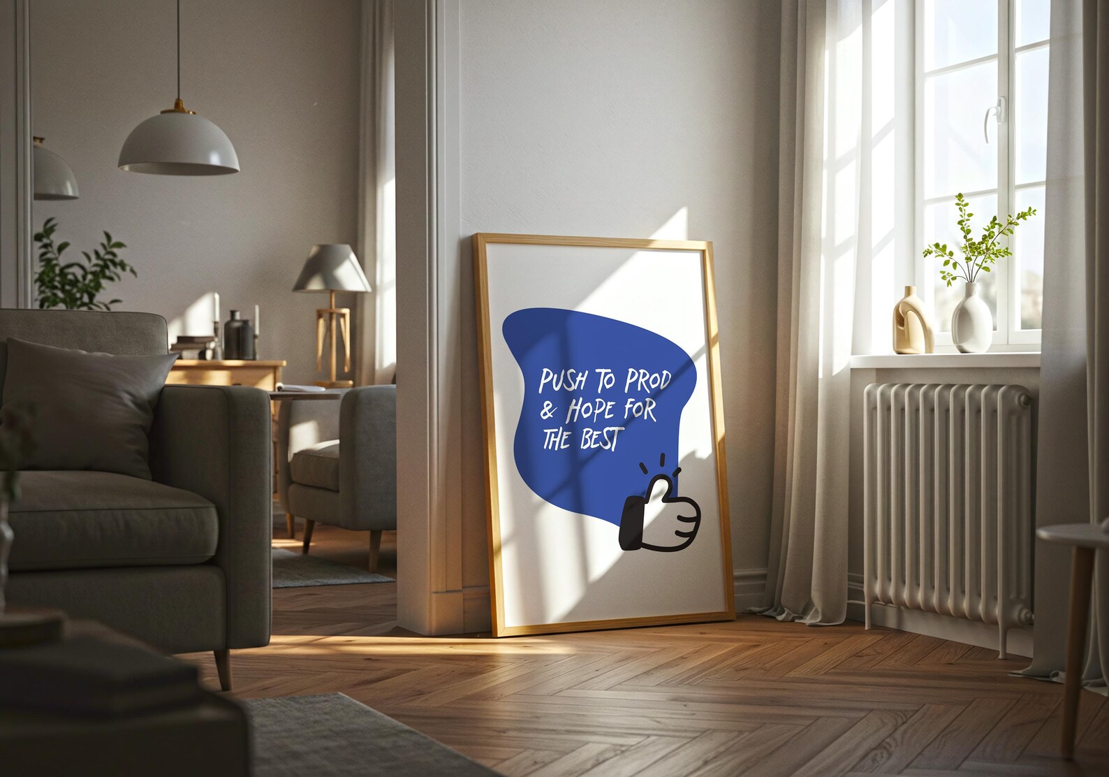 Fun Developer Poster, Nerdy Computer Science Office Decor, Programming Wall Art, Coding Digital ...