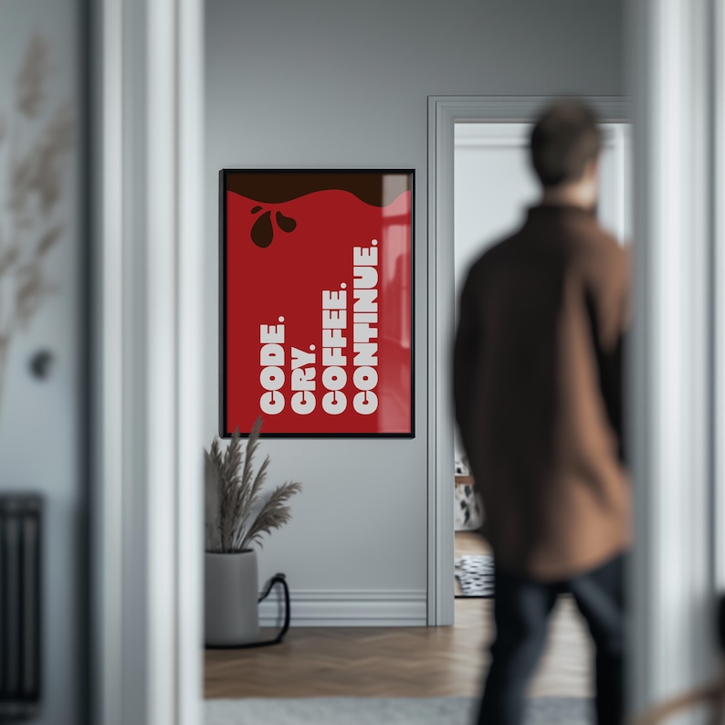 Fun Developer Poster, Nerdy Computer Science Office Decor, Programming ...