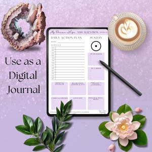 Dream Life Journal Visualization Journal | Manifestation Planner ...
