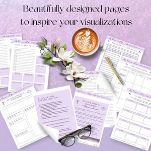 Dream Life Journal Visualization Journal | Manifestation Planner | Daily Affirmations ...