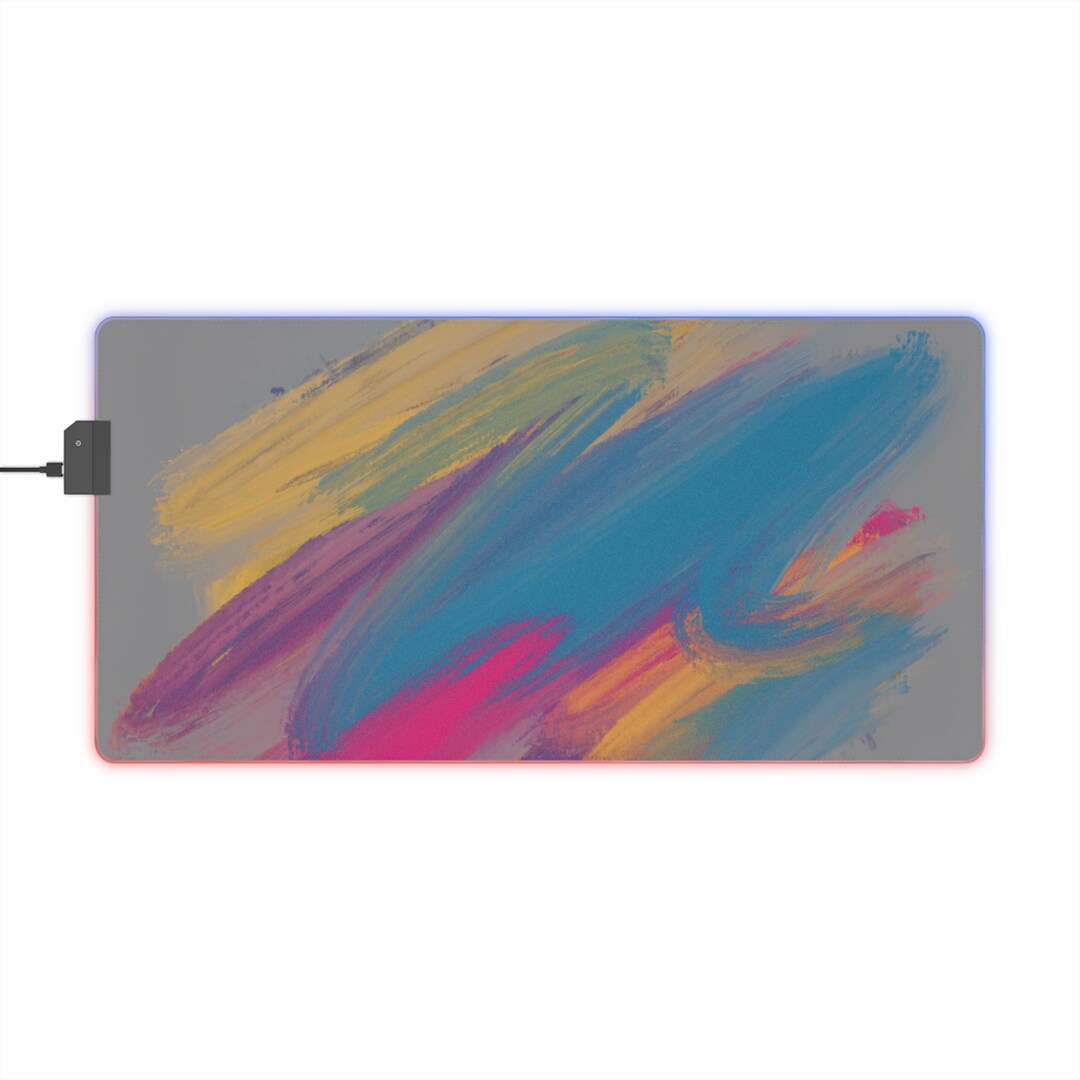 LED Gaming Mouse Pad - Etsy