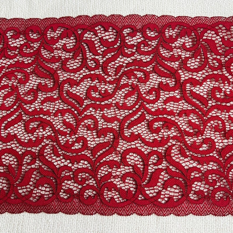 Red Lace - Etsy