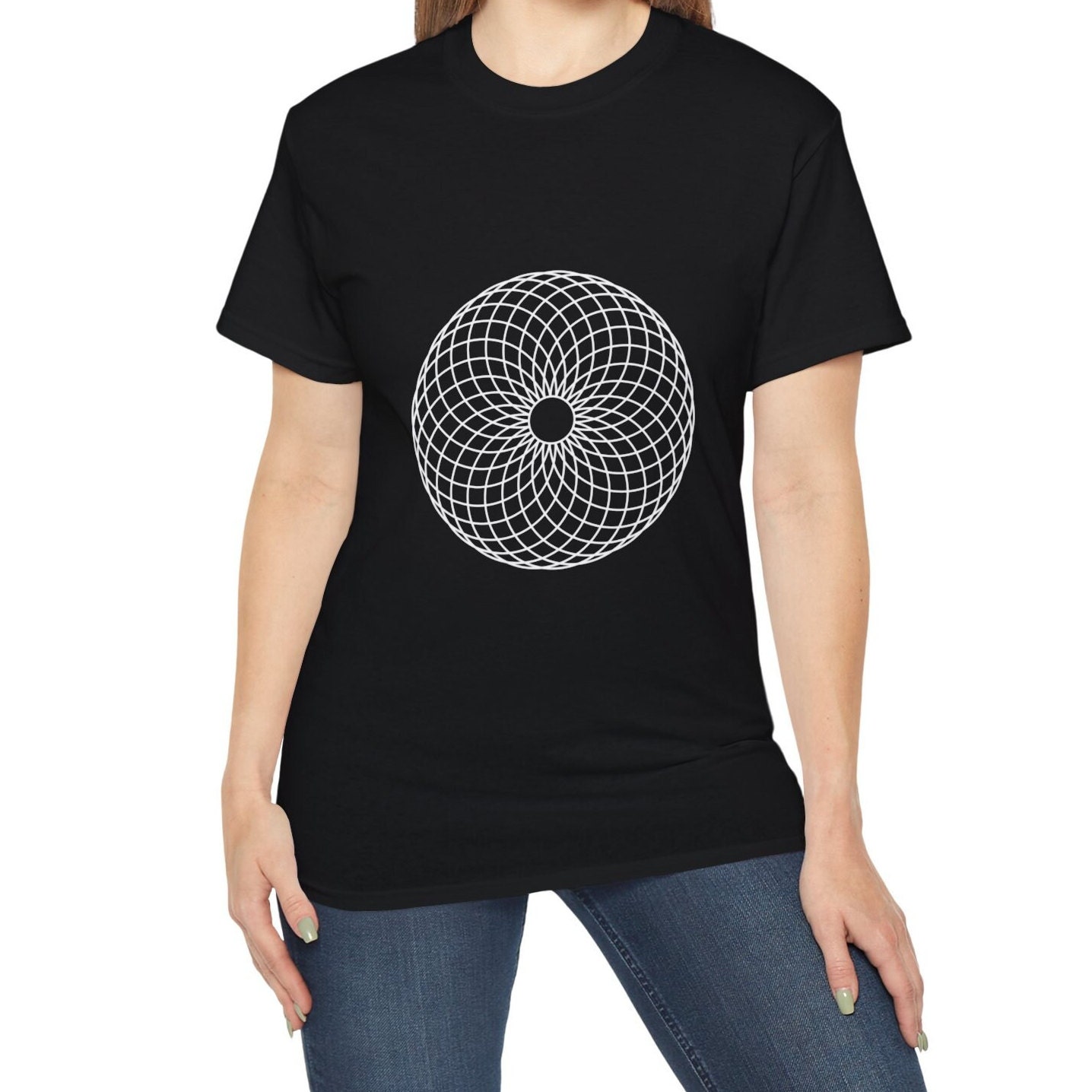 Torus Shirt, Sacred Geometry Shirt, Yoga Tshirt, Geometric Shirt ...
