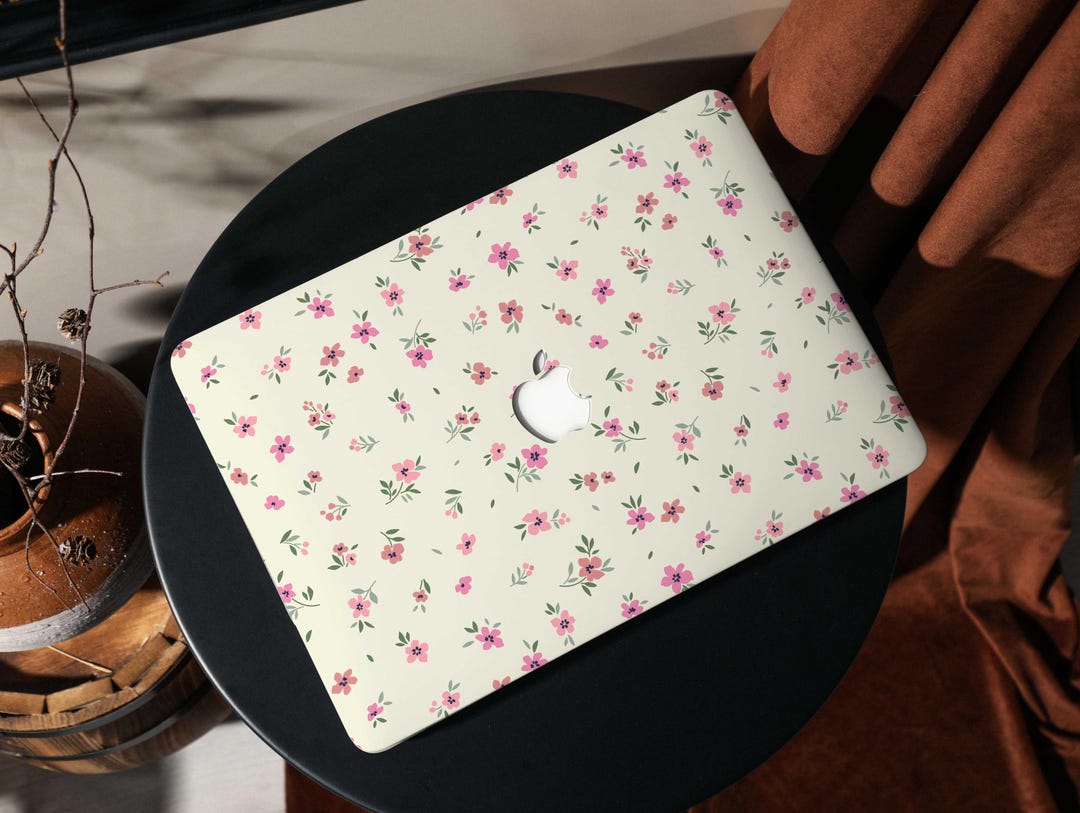 Pretty Floral MacBook Case Cover for Air 13 15 Macbook, Laptop Cover ...