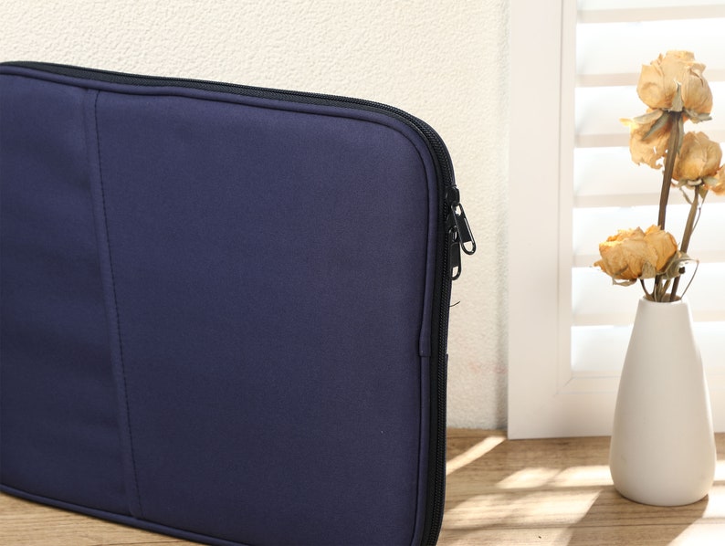 Navy Blue Laptop Sleeve, Laptop Case, Device Sleeve, MacBook Cover ...