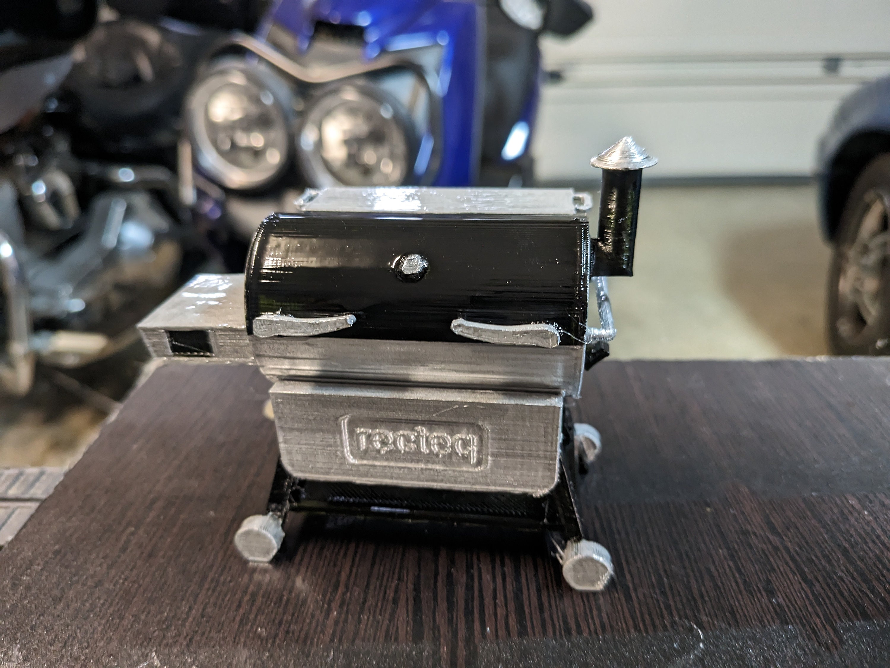 3D Printed Smoker Model Replica 1250 - Etsy