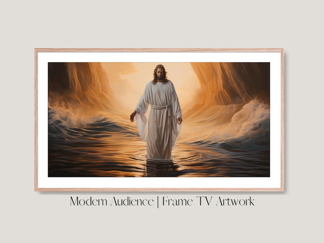 Digital Frame TV Art | Christ Jesus | Frame TV Art Instant Download ...