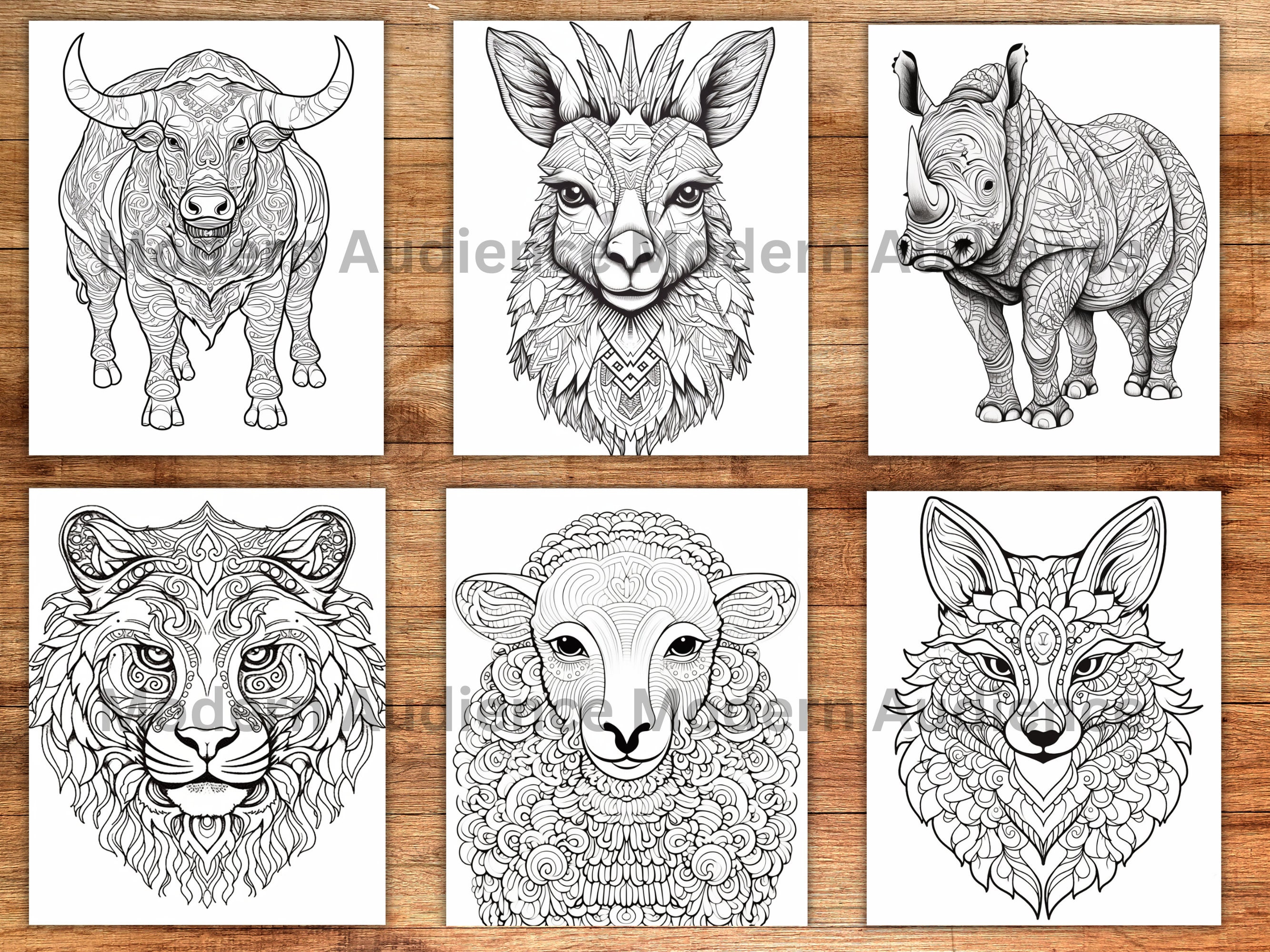 Wild Wonders & Furry Friends Coloring Book Volume 2 Coloring Book for ...