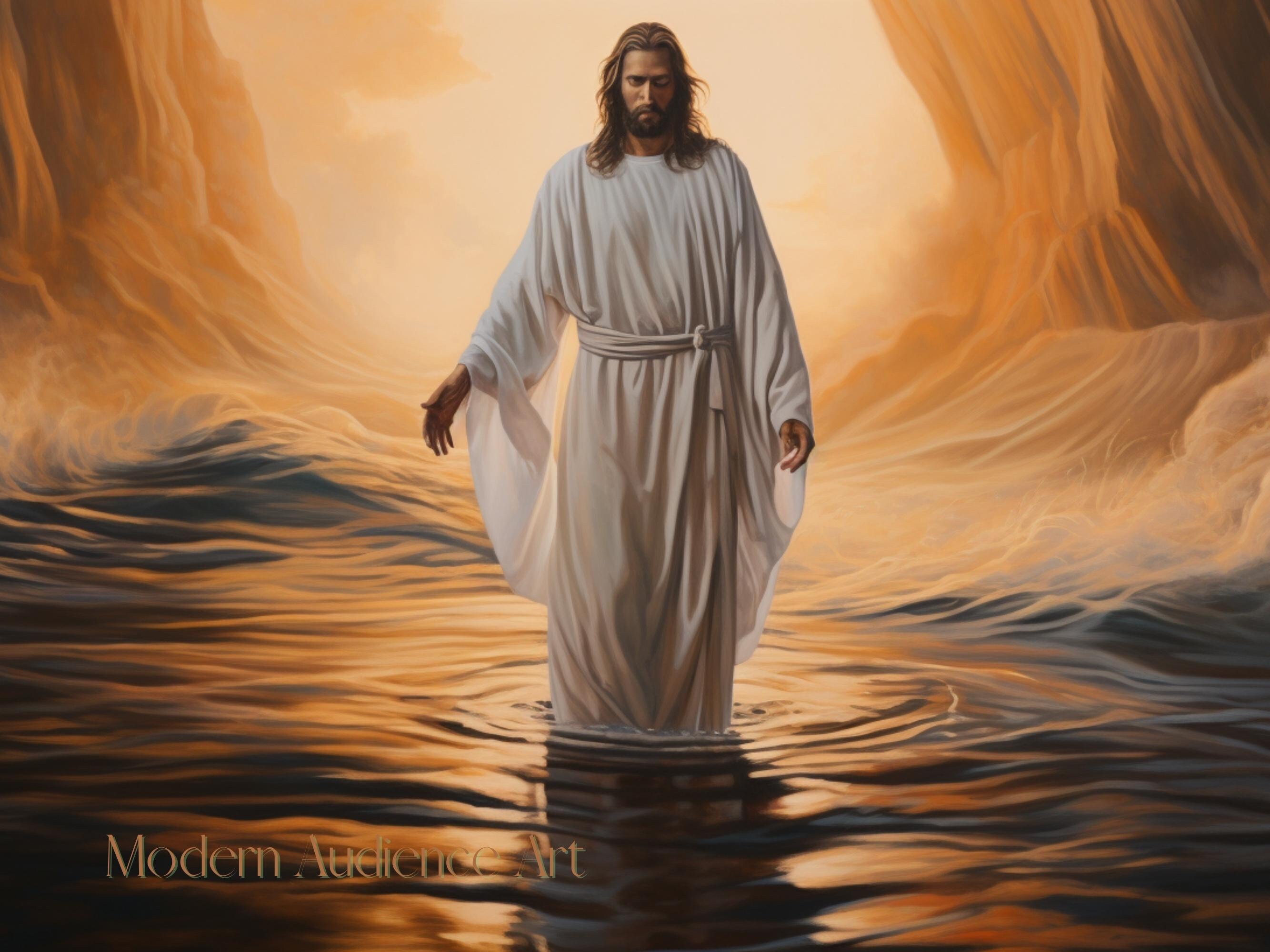 Digital Frame TV Art | Christ Jesus | Frame TV Art Instant Download ...