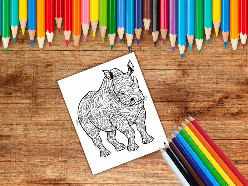 Wild Wonders & Furry Friends Coloring Book Volume 2 - Coloring Book for ...