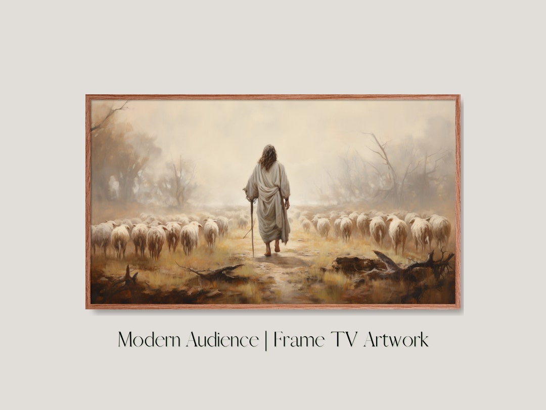 Christian Frame TV Art for Samsung Frame TV Digital Download of Jesus ...