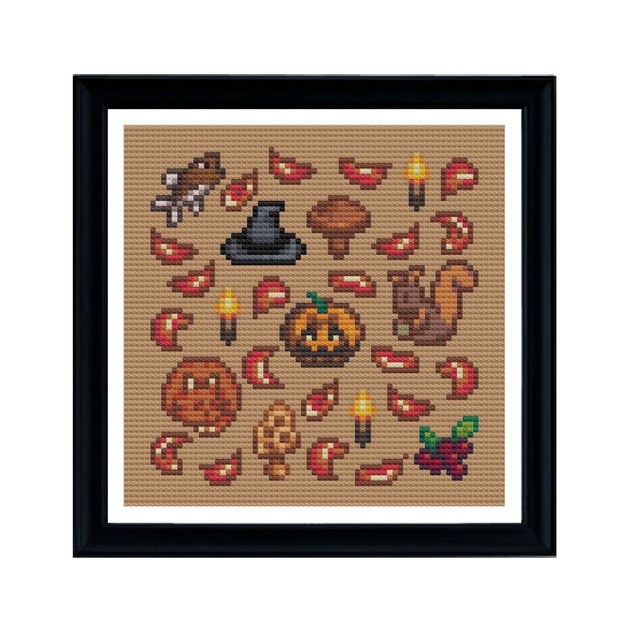 Stardew Valley - Fall Cross Stitch Pattern - Etsy