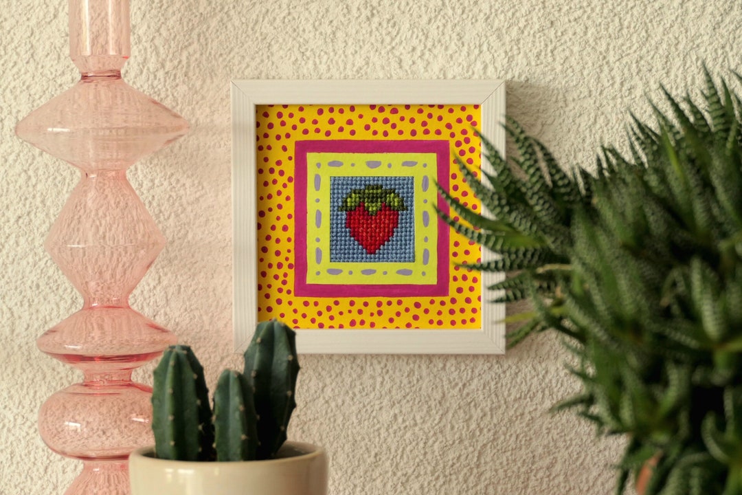 Stardew Valley Mini Frame Strawberry 3 - Etsy